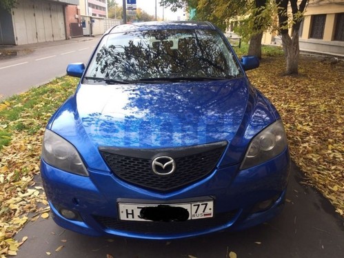 Mazda 3 '2007, BK [рестайлинг]